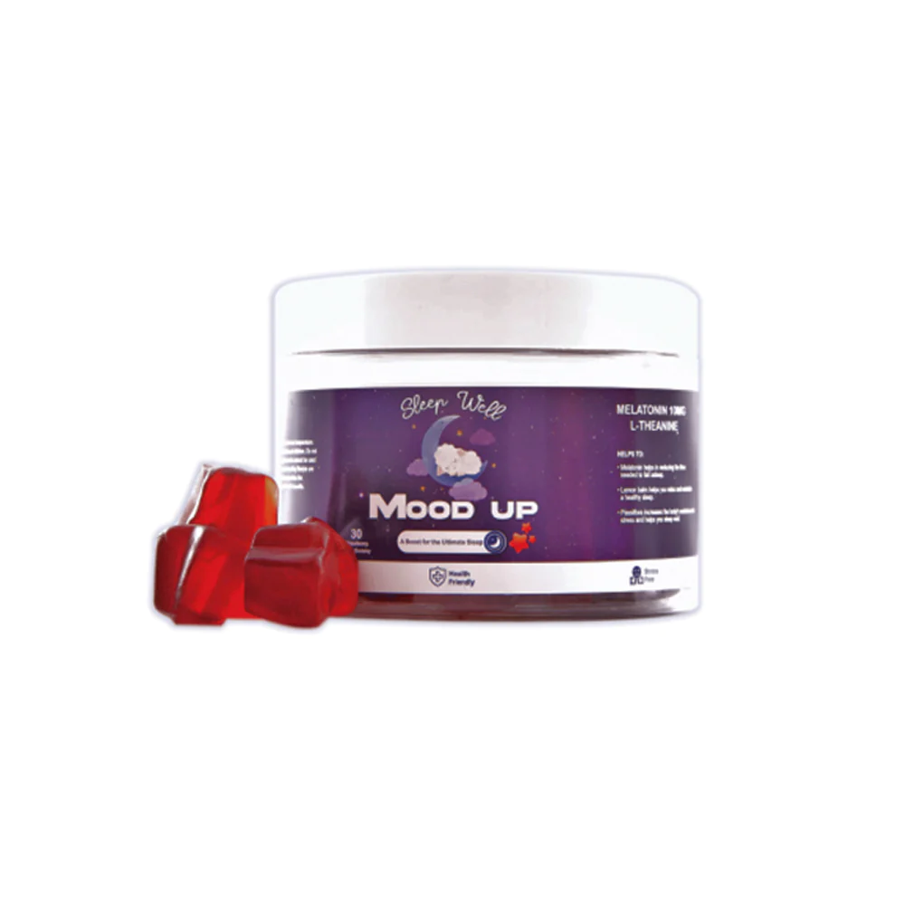 FIT 4 LIFE MOOD UP STRAWBERRY 30 ADULT GUMMIES | Rosh Medical Company
